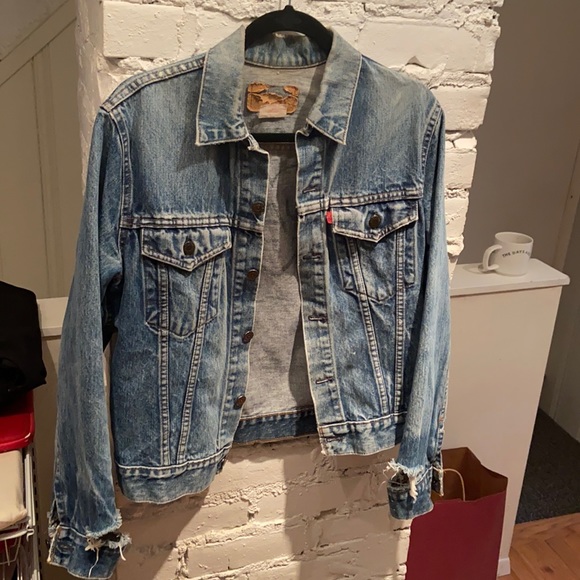 Levi's | Jackets & Coats | Vintage Levis Red Tab Denim Jacket | Poshmark